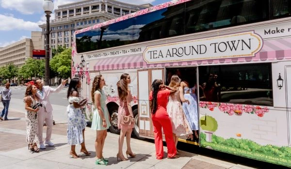 Tea Around Town® Bus Washington DC | Tea Tour Washington DC