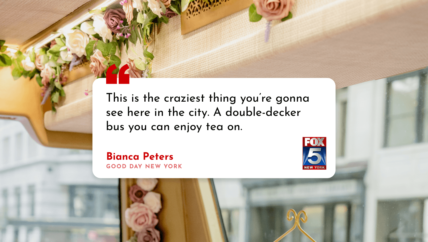 Tea Around Town® Bus Philadelphia | Tea Tour Philadelphia