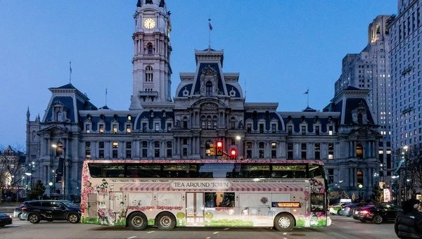 Tea Around Town® Philadelphia | Tea Bus Philadelphia by TopView ...