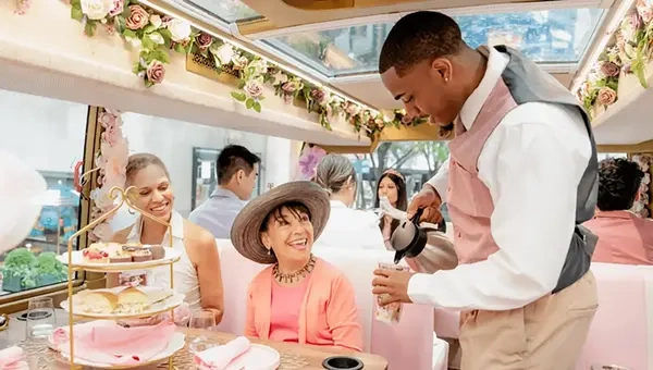 Tea Around Town® Houston | Tea Bus Houston by TopView® | Afternoon Tea ...